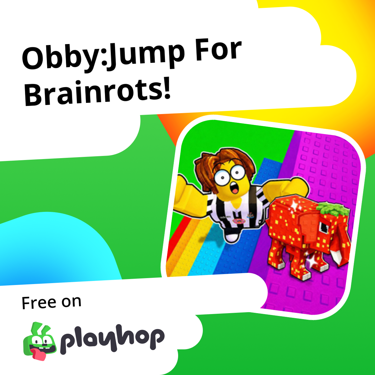 Obby:Jump For Brainrots!: Play Online For Free On Playhop