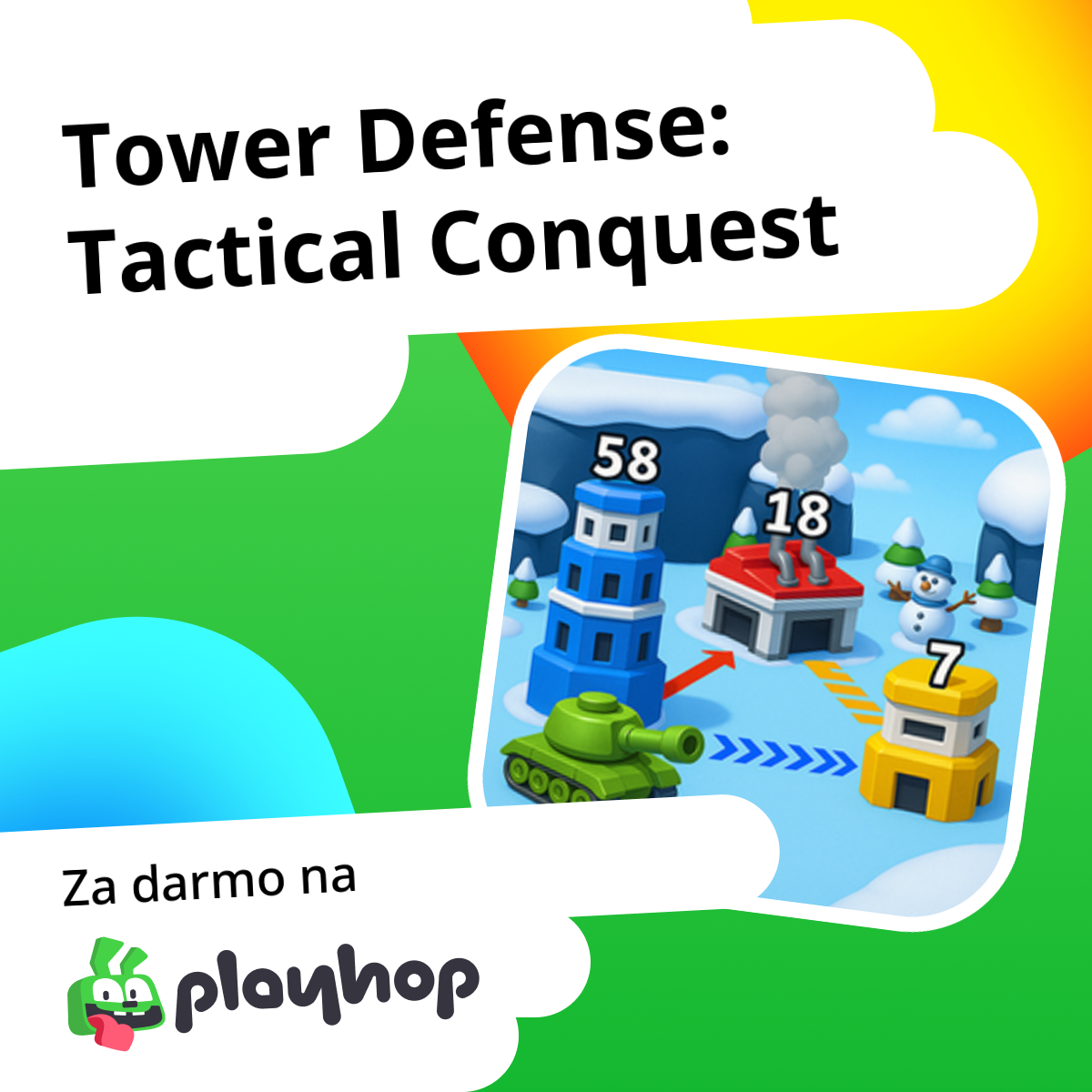 Tower Defense: Tactical Conquest (przez Linder): Graj Online Za Darmo Na Playhop