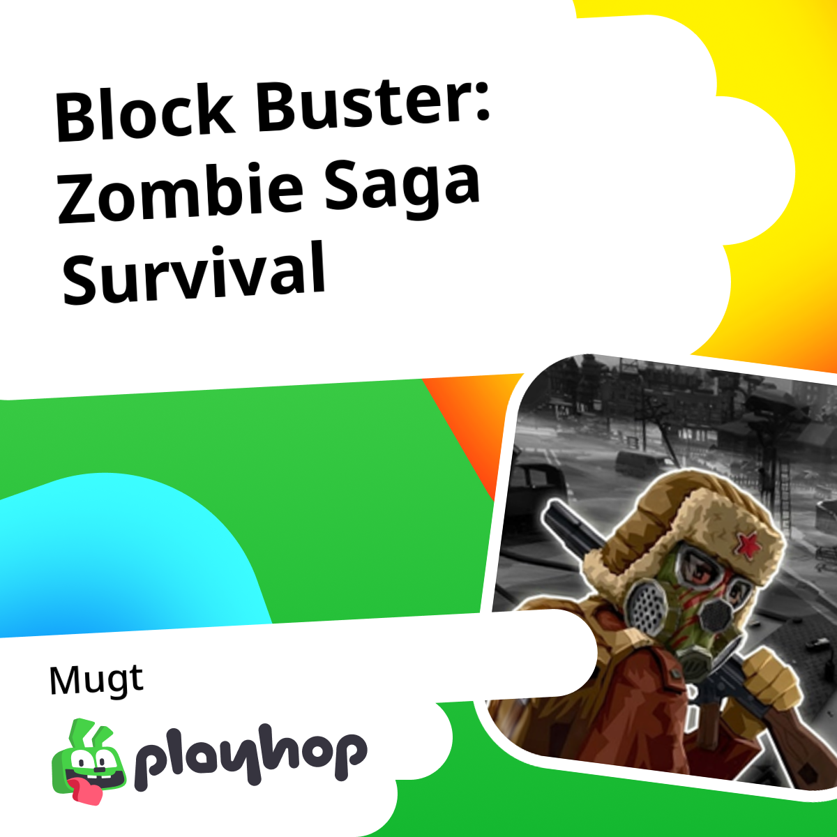 Block Buster: Zombie Saga Survival: Playhop onlaň mugt oýnaň