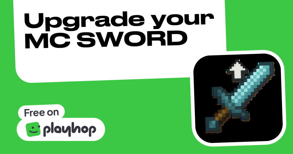 Upgrade your MC SWORD (per Ilgizar): Juega Gratis Online en Playhop
