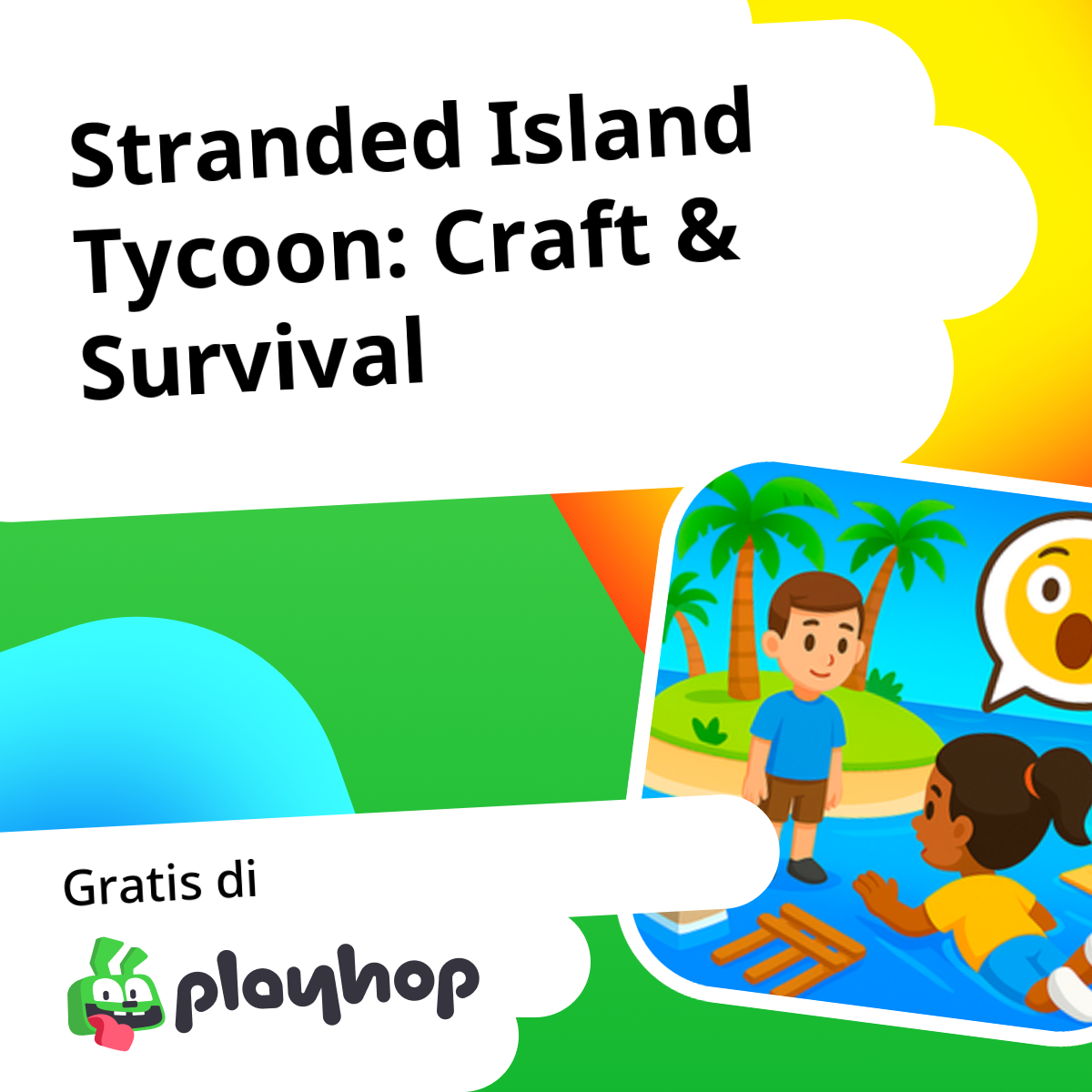 Stranded Island Tycoon: Craft & Survival (oleh Universe 25): Mainkan ...
