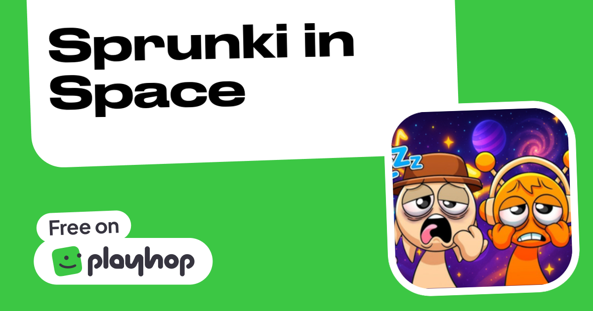 Sprunki in Space (oleh CoreGames): Mainkan Online Secara Gratis Di Playhop