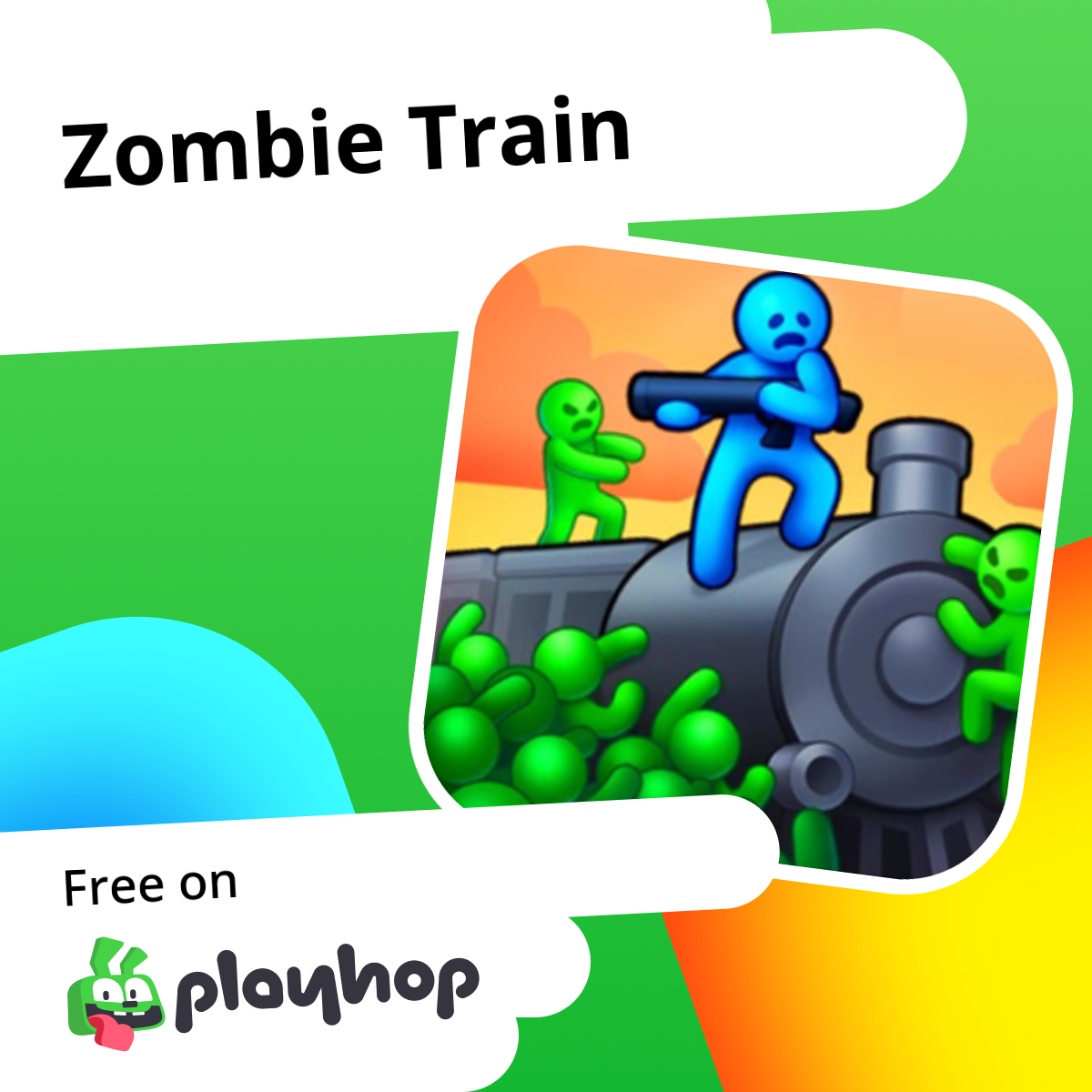 Zombie Train (بواسطة ZettaZed): العب على الإنترنت مجانًا على Playhop