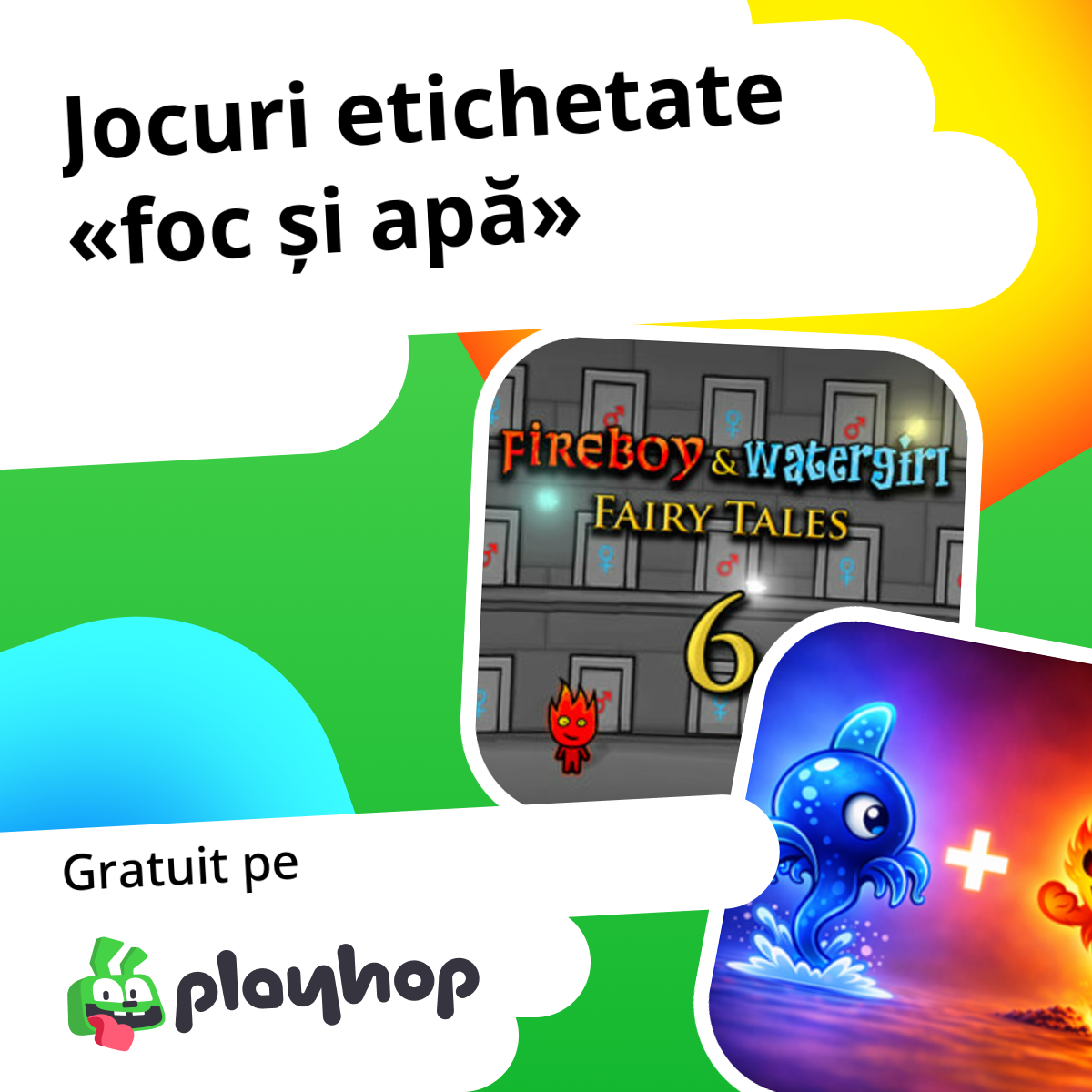 Jocuri foc și apă Online: Joacă Gratuit Pe Playhop