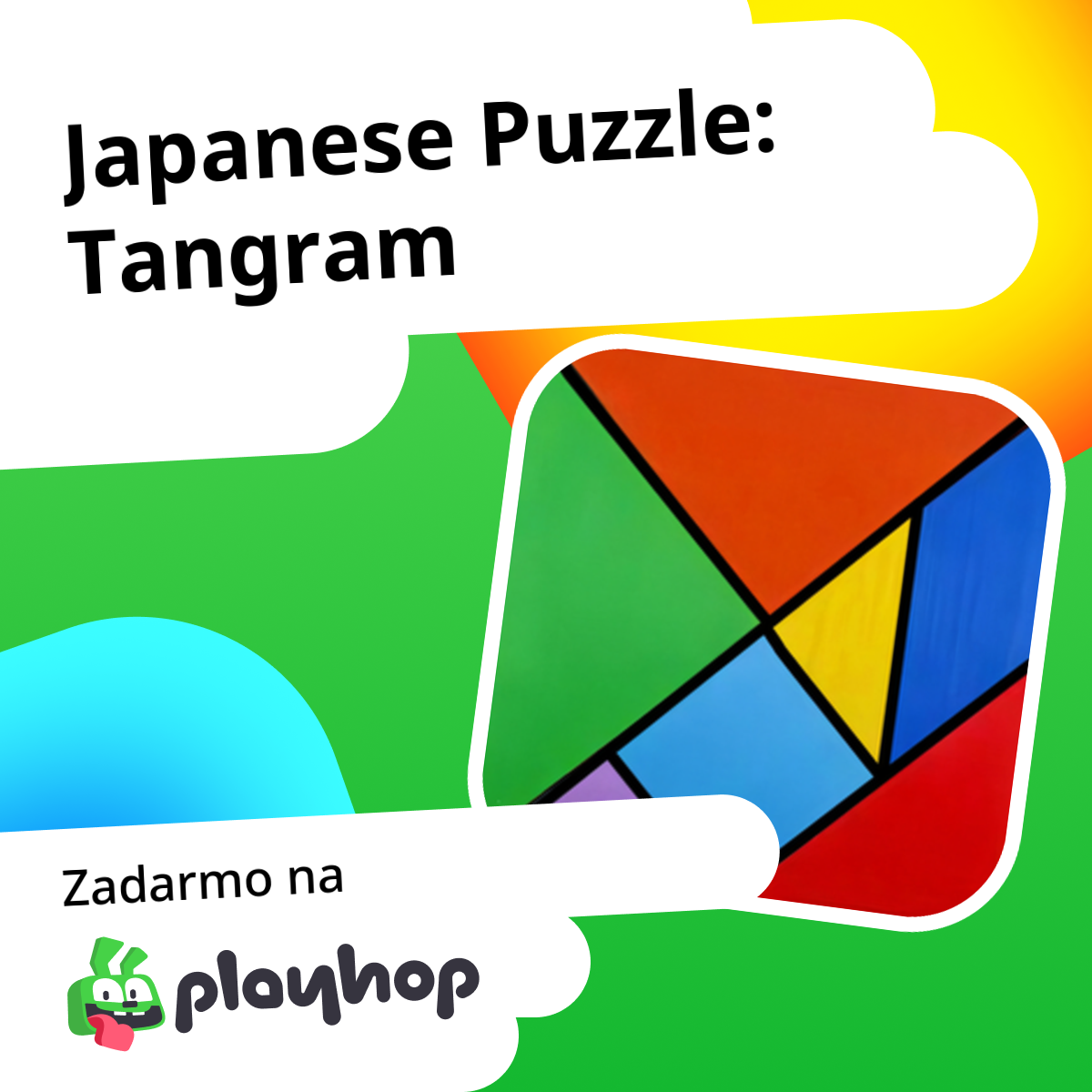 Japanese Puzzle: Tangram (od ChocoLaka): Hrajte Online Zadarmo Na Playhop