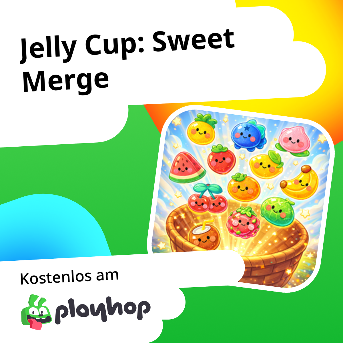 Jelly Cup: Sweet Merge (von ns-games): Spiele kostenlos online auf Playhop