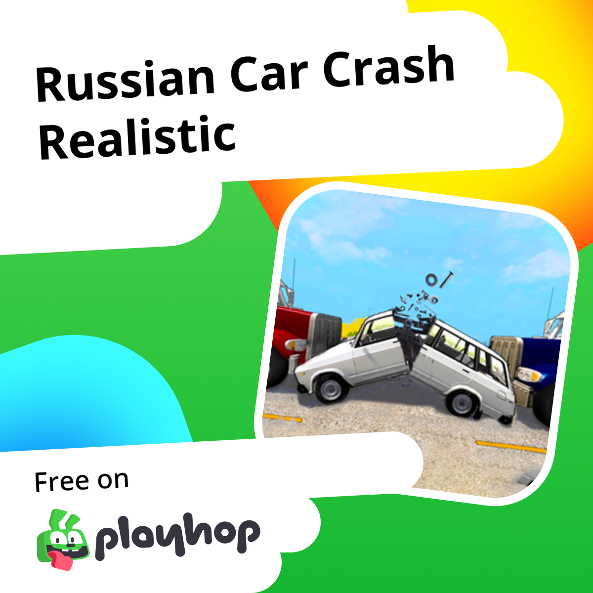 Russian Car Crash Realistic (by UnrealGames): Play Online For Free On ...