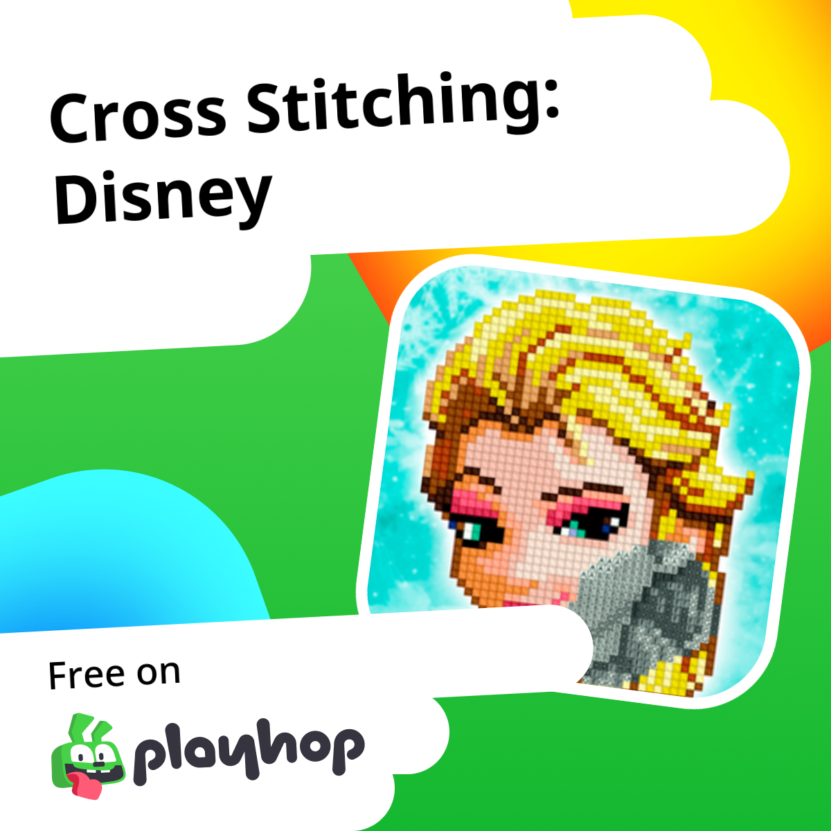 Cross Stitching: Disney: Play Online For Free On Playhop