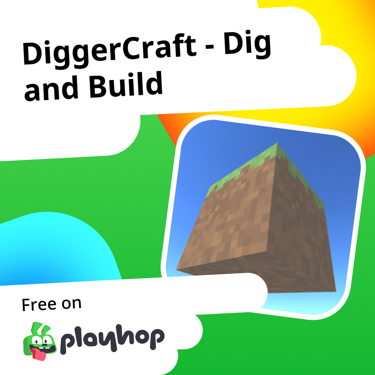 DiggerCraft - Dig and Build (by Tanat): Play Online For Free On Playhop