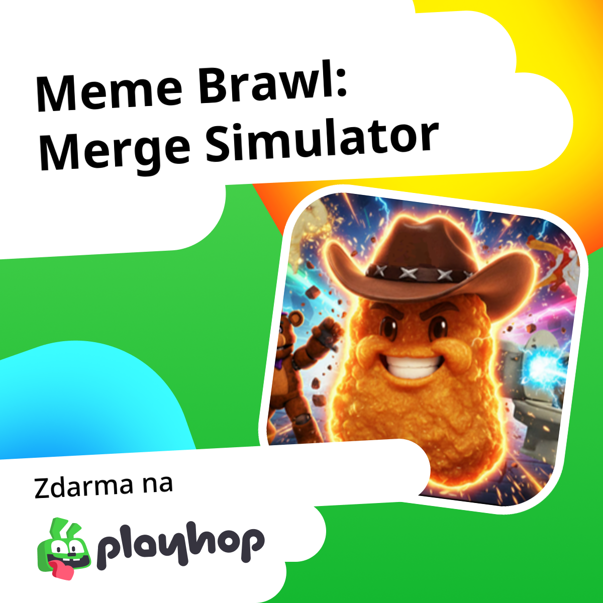 Meme Brawl: Merge Simulator: Hrajte online zdarma na Playhop