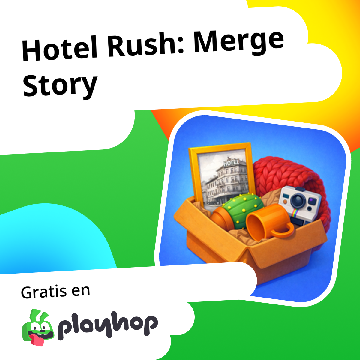 Hotel Rush: Merge Story (por OOO "HEPPI GEJMS STUDIO"2): Juega Gratis Online en Playhop