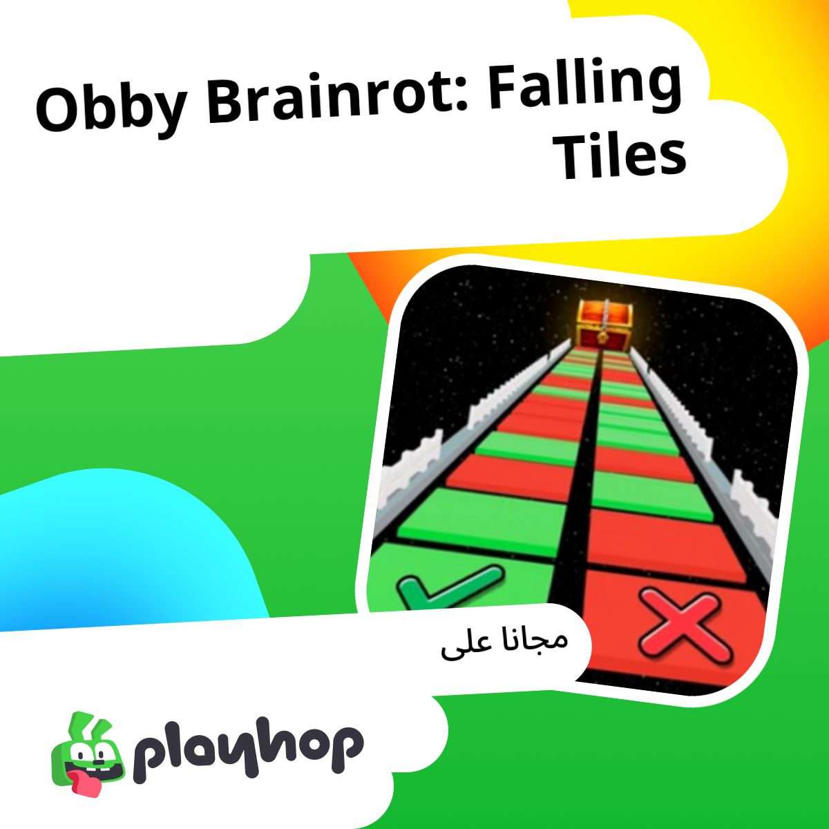 Obby Brainrot: Falling Tiles: العب أونلاين مجانًا على Playhop