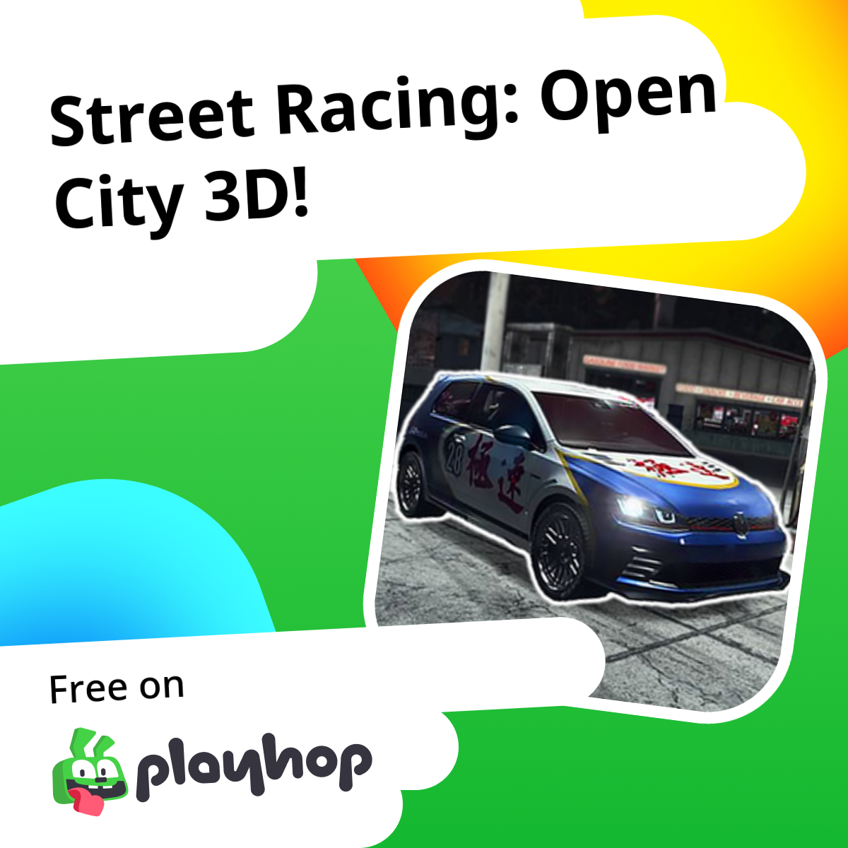Street Racing: Open City 3D!: Play Online For Free On Playhop