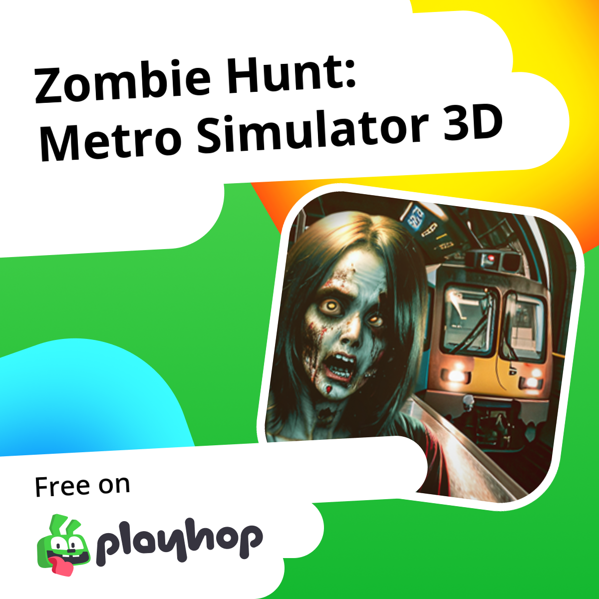 Zombie Hunt: Metro Simulator 3D: Play Online For Free On Playhop