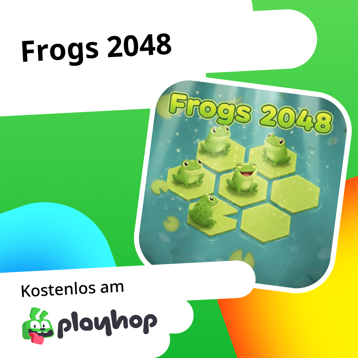Frogs 2048 (von Gromint): Spiele kostenlos online auf Playhop