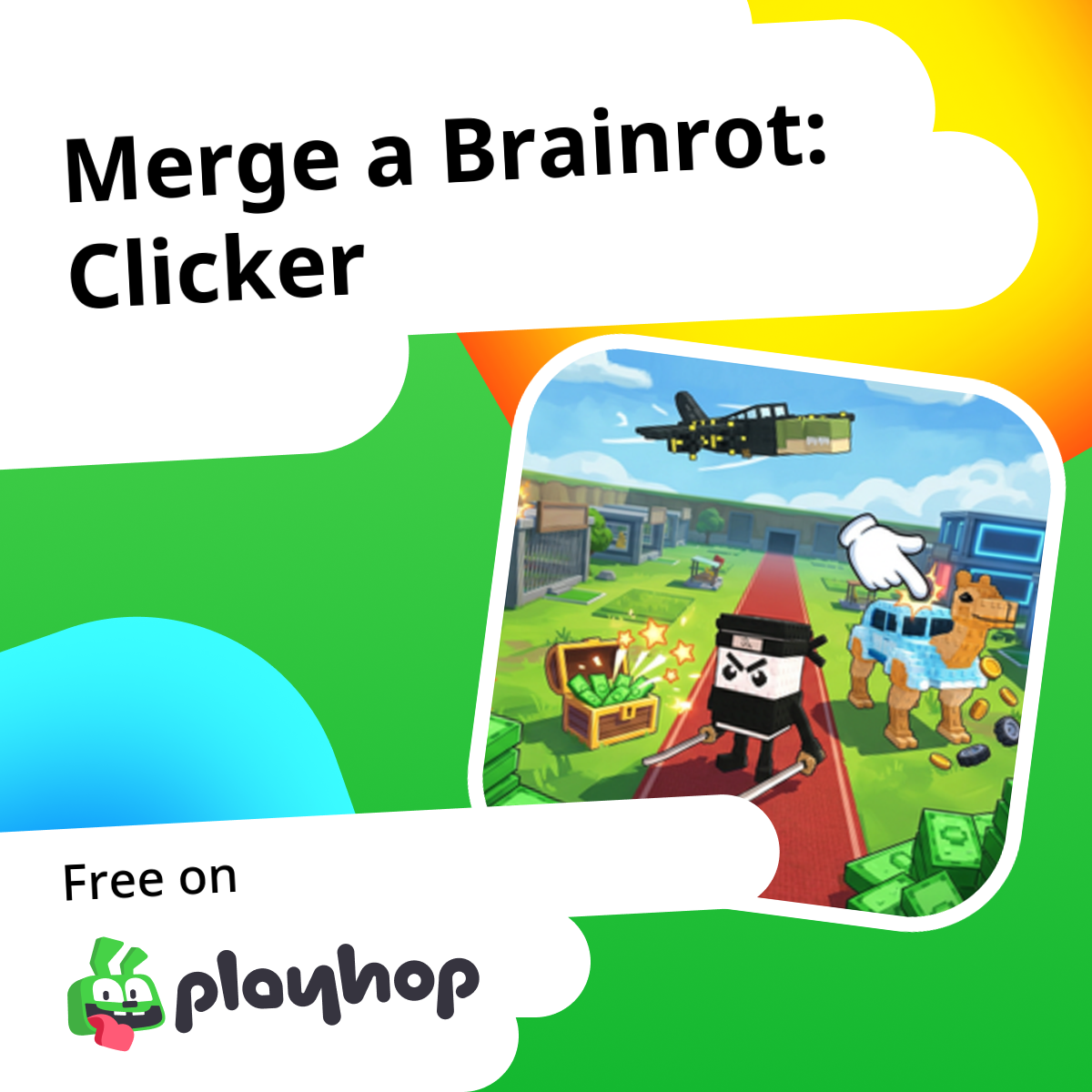 Merge a Brainrot: Clicker: Play Online For Free On Playhop