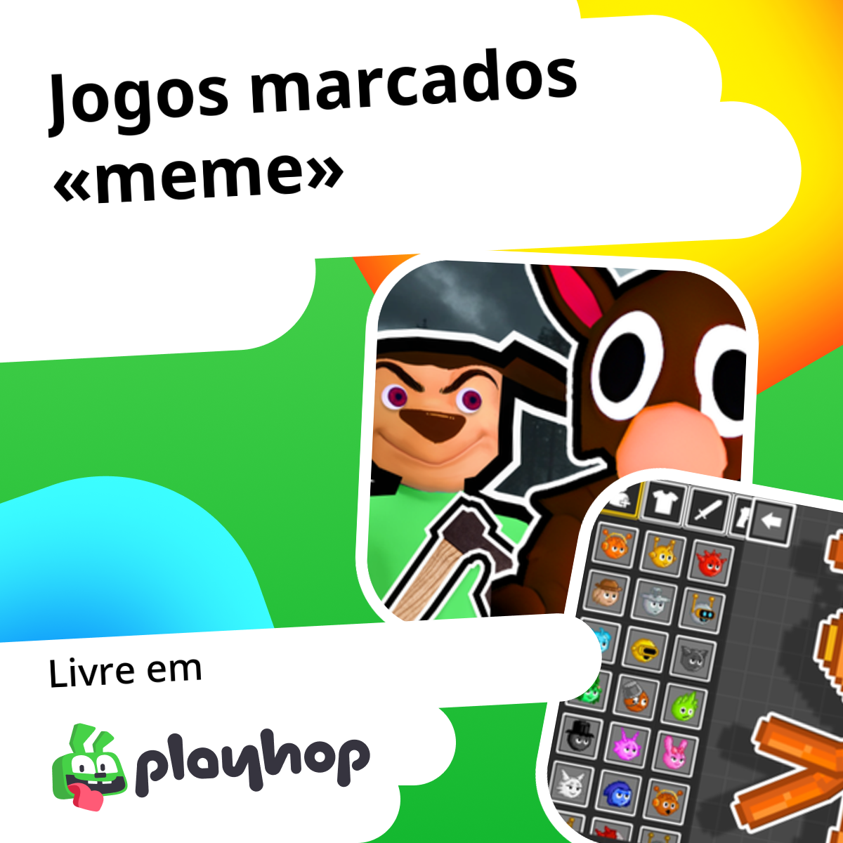 Meme jogos Online: Jogue Gratuitamente No Playhop