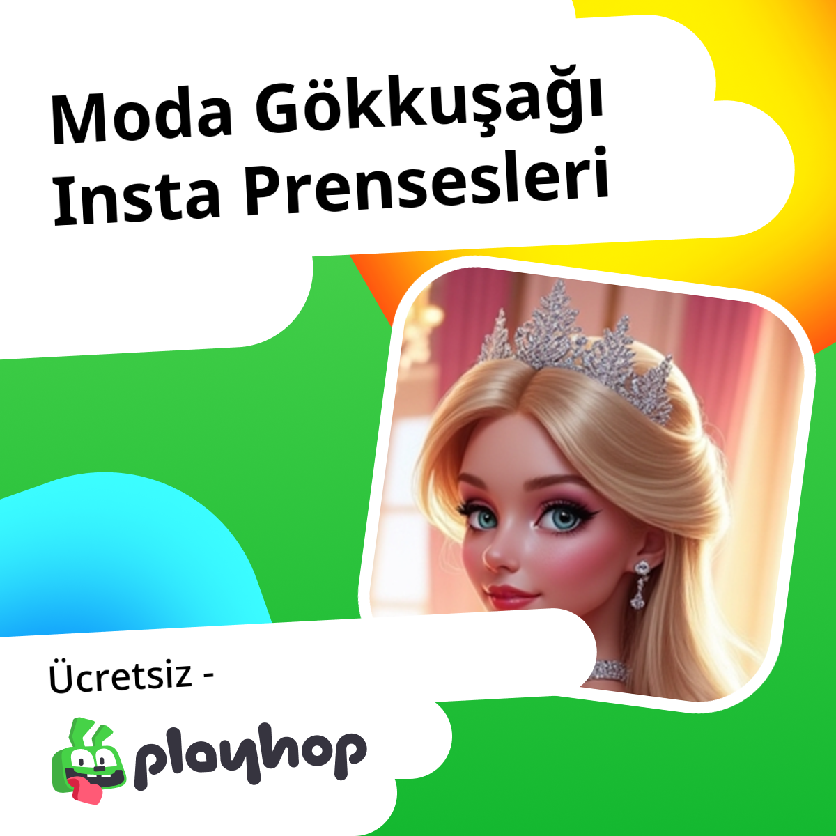 Moda Gökkuşağı Insta Prensesleri (Girls Games Puzzles geliştiricisinden ...