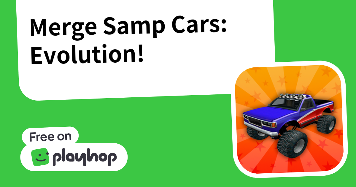 Merge Samp Cars: Evolution! （Heterogen Games開発）: Playhopで無料でオンラインプレイ