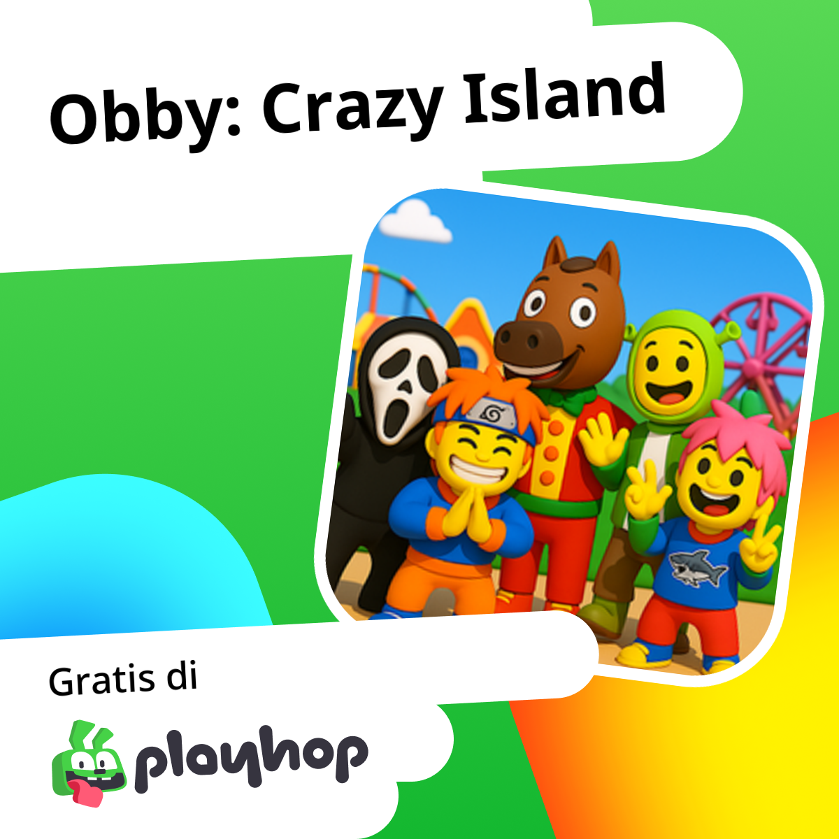 Obby: Crazy Island (oleh Svaytosha): Mainkan Online Secara Gratis Di ...