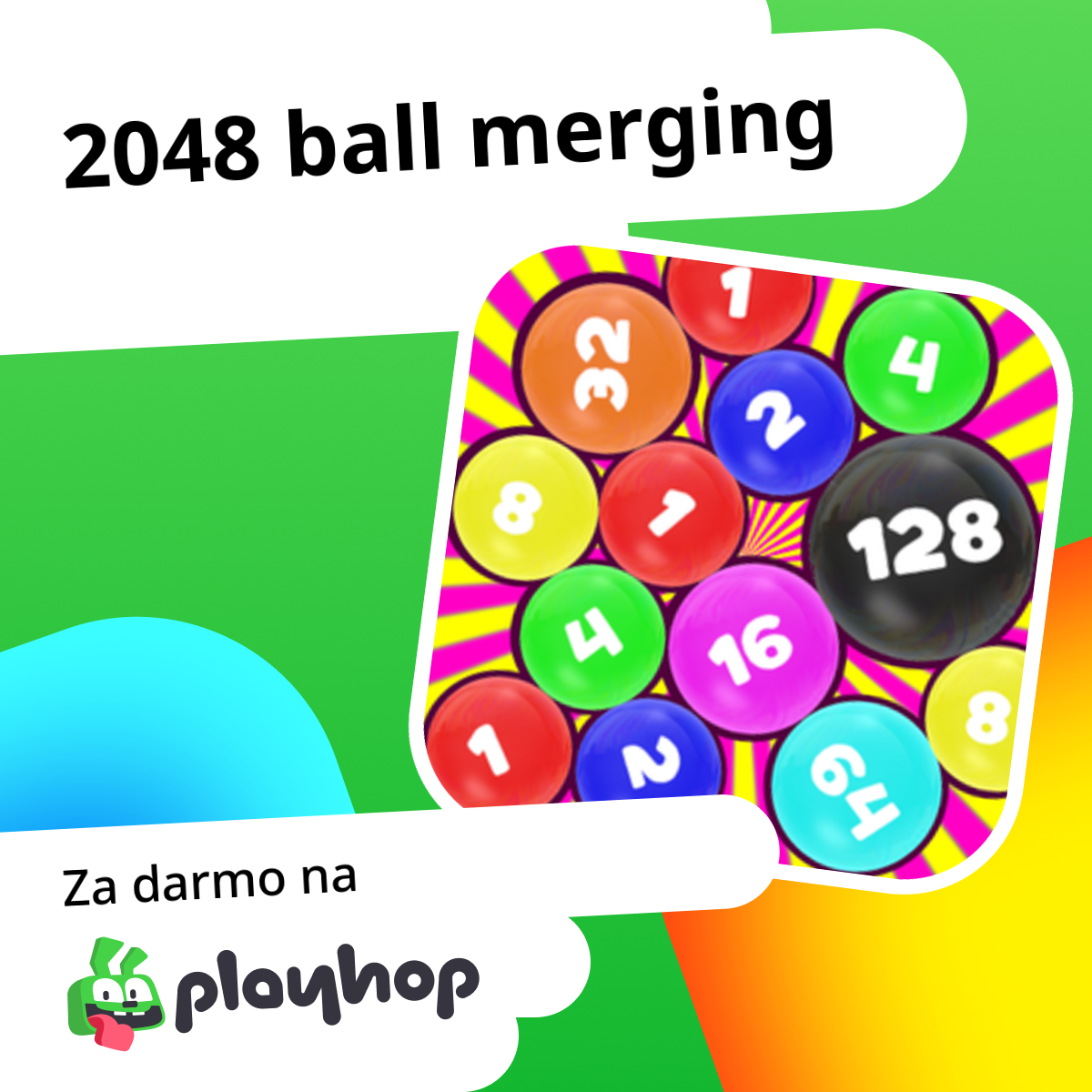 2048 ball merging (autor: MGD): Graj online za darmo na Playhop