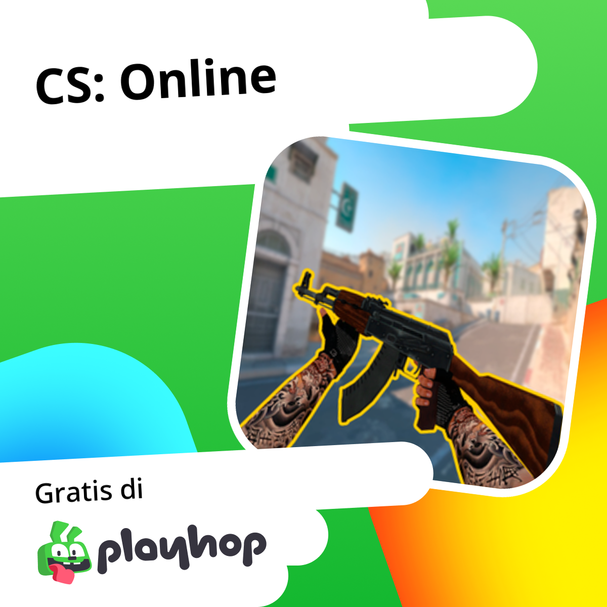 CS: Online (oleh SergOBW Games): Mainkan Online Secara Gratis Di Playhop