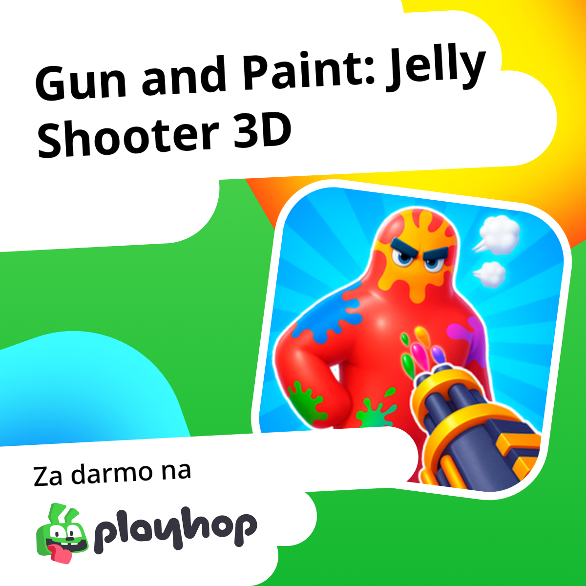 Gun and Paint: Jelly Shooter 3D (przez 4U Games): Graj Online Za Darmo ...