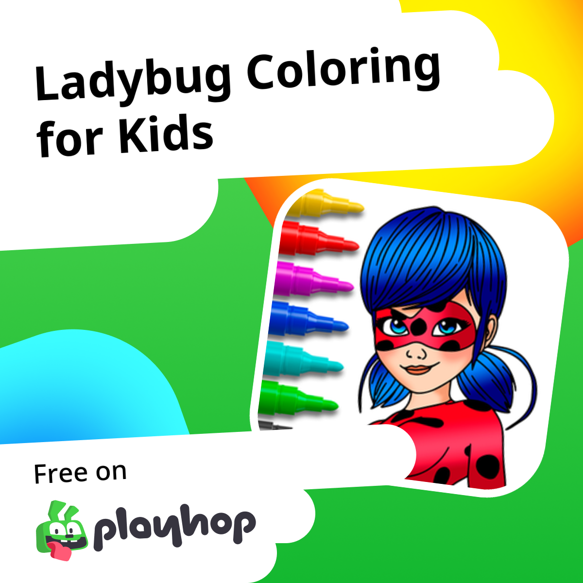 Ladybug Coloring for Kids (by Girls Games Puzzles): Play Online For ...