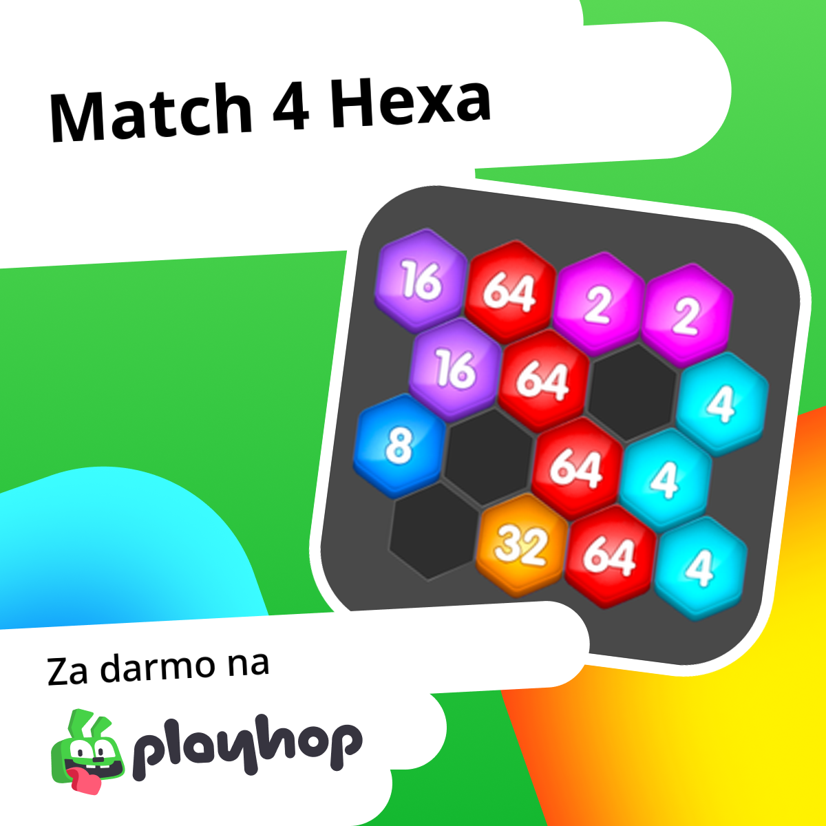 Match 4 Hexa (przez Taber Play): Graj Online Za Darmo Na Playhop