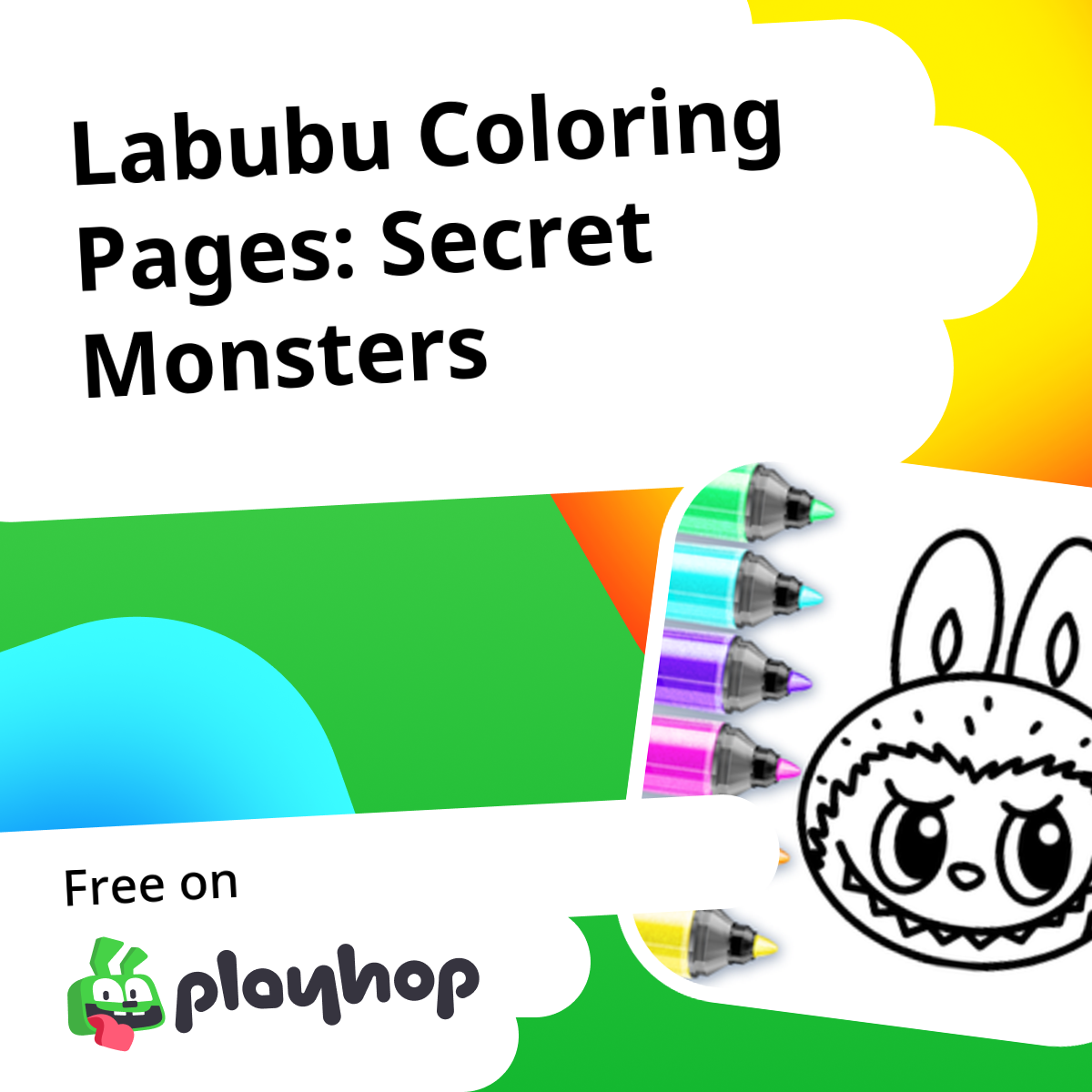 Labubu Coloring Game: Secret Monster (by Girls Games Puzzles): Play ...