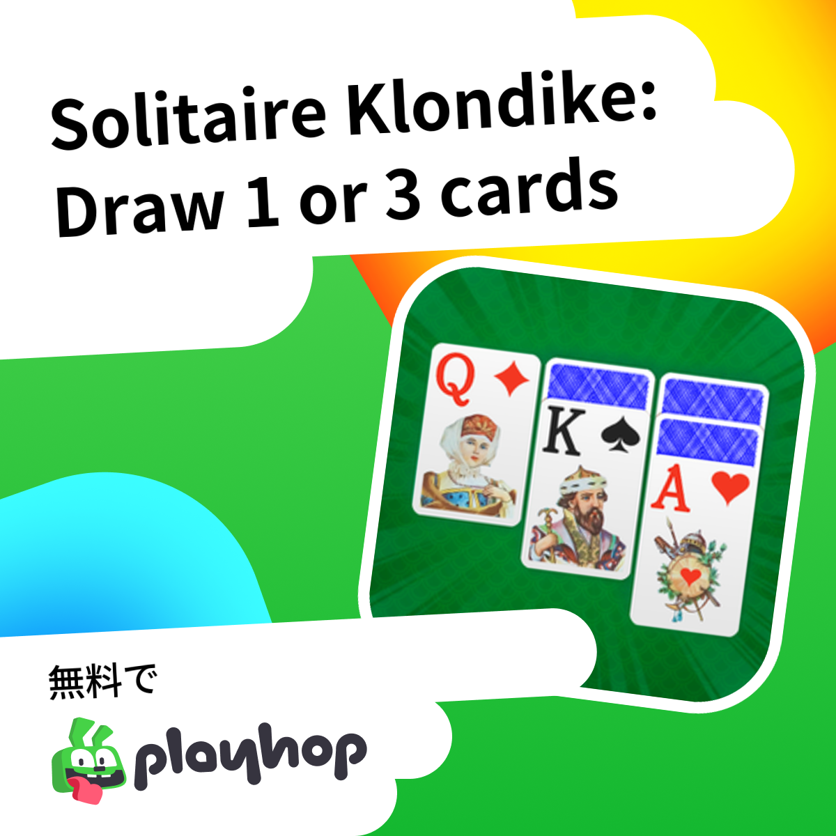 Solitaire Klondike: Draw 1 or 3 cards （Old Singleton開発）: Playhopで無料で ...