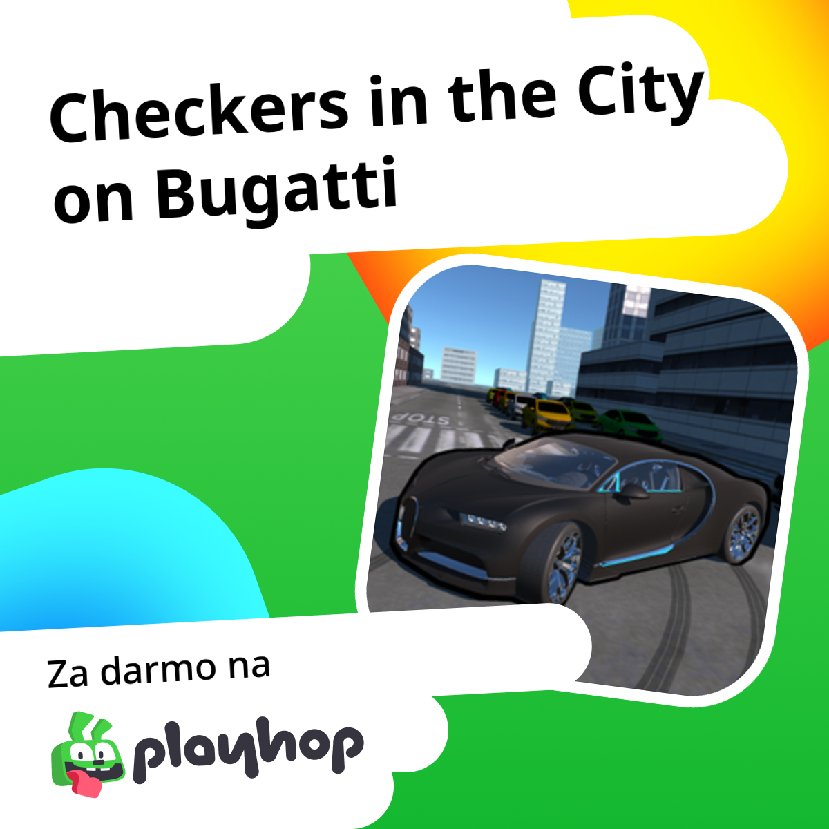 Checkers in the City on Bugatti: Graj Za Darmo Online w Playhop