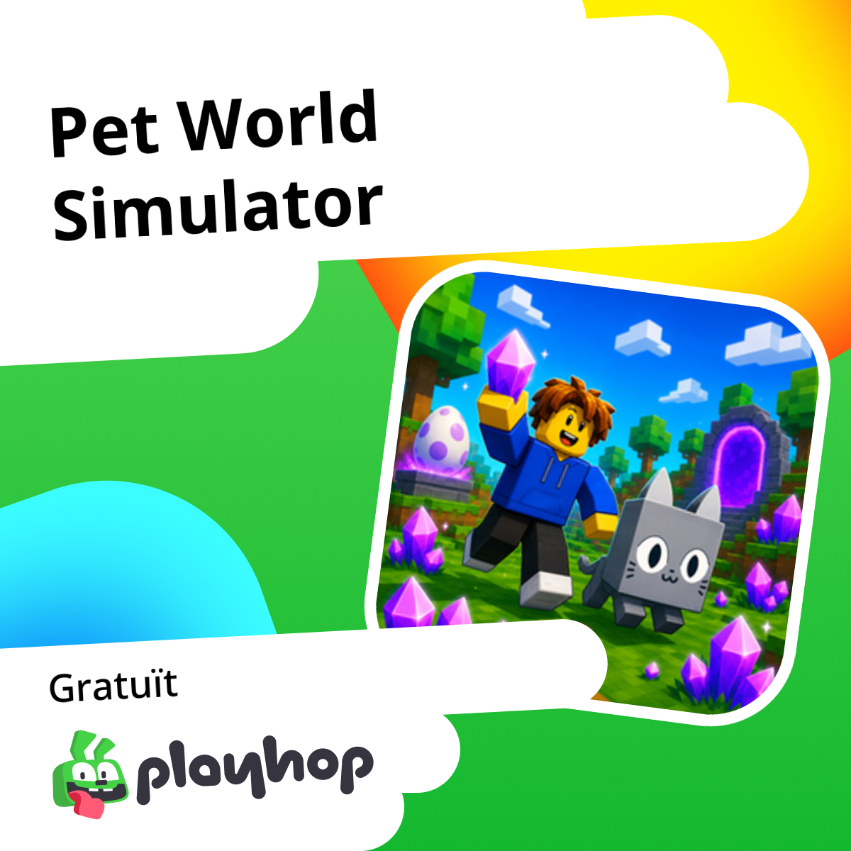 Pet World Simulator: Juga en línia de franc a Playhop