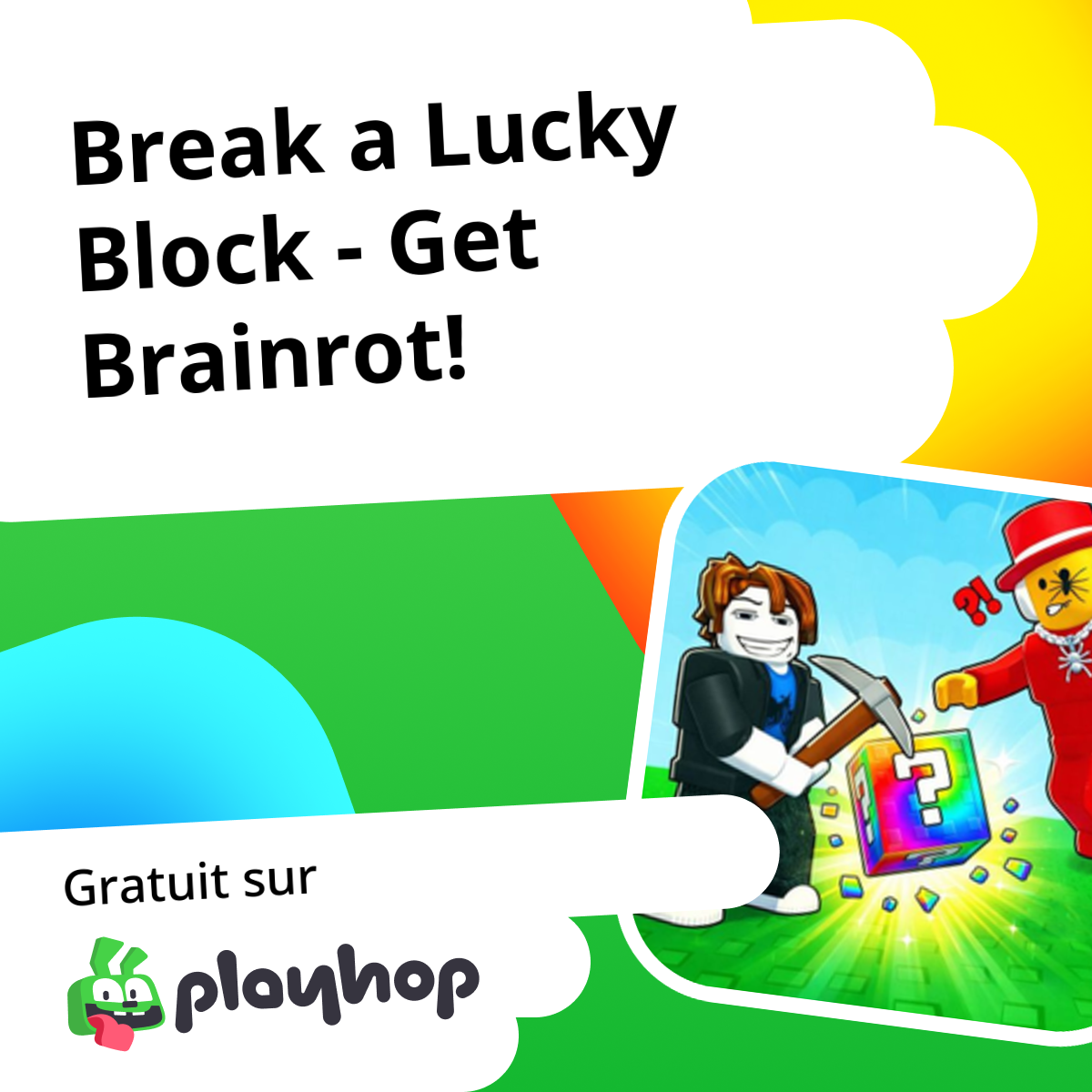 Break a Lucky Block - Get Brainrot! (par Legendarnye Igry): Jouez En ...
