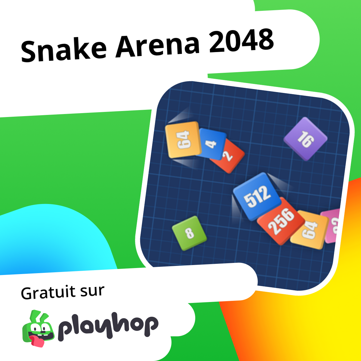 Snake Arena 2048 (par Garska Games): Jouez En Ligne Gratuitement Sur ...