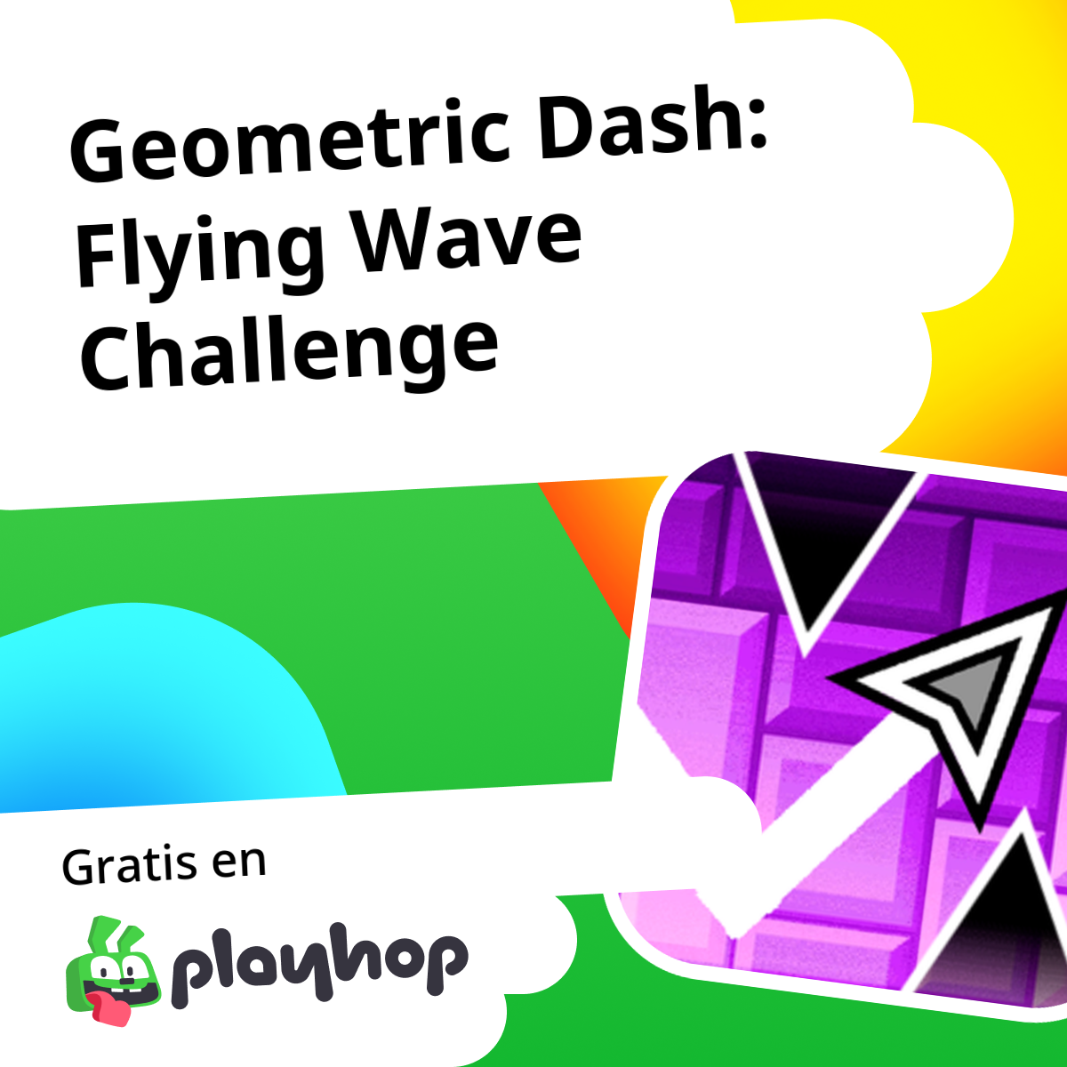 Geometric Dash: Flying Wave Challenge (per XeLer): Juega Gratis Online ...