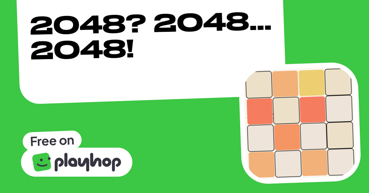 2048? 2048... 2048! (per nomdauteur): Juega Gratis Online en Playhop