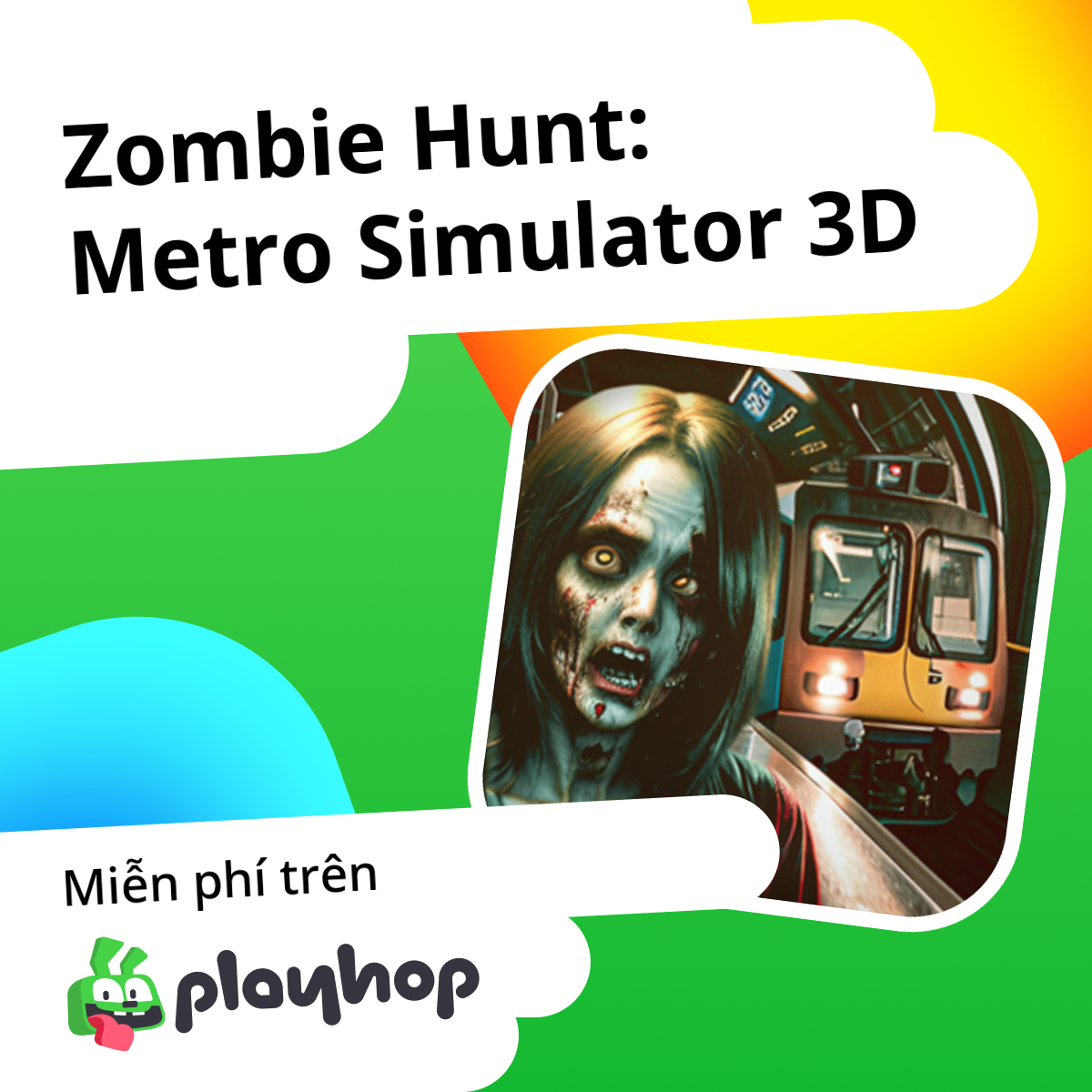 Zombie Hunt: Metro Simulator 3D: Chơi trực tuyến miễn phí trên Playhop