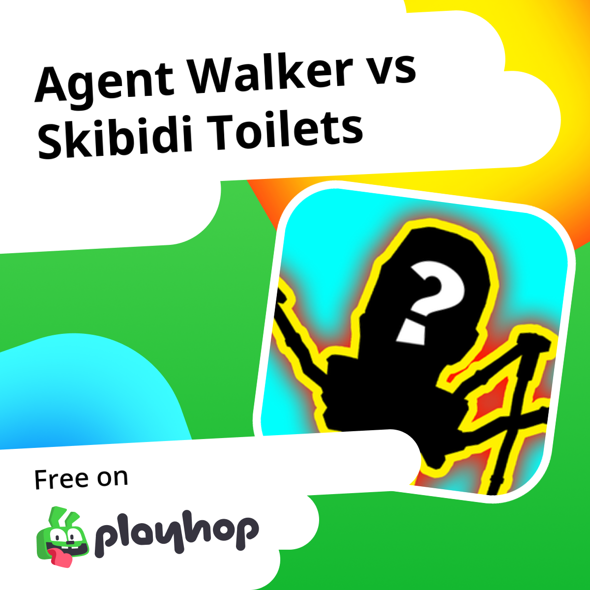 Agent Walker vs Skibidi Toilets: Play Online For Free On Playhop