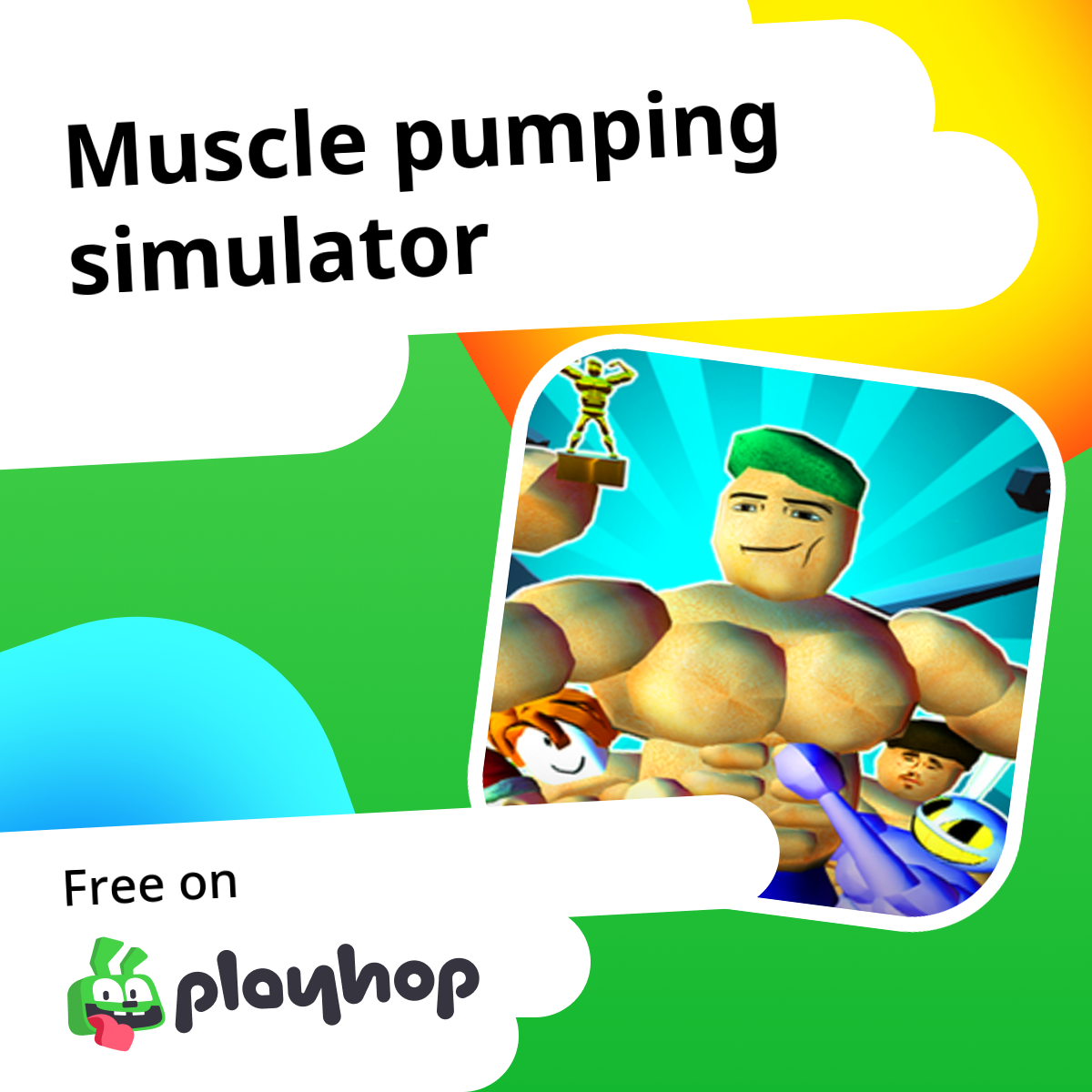 Muscle pumping simulator: Play Online For Free On Playhop