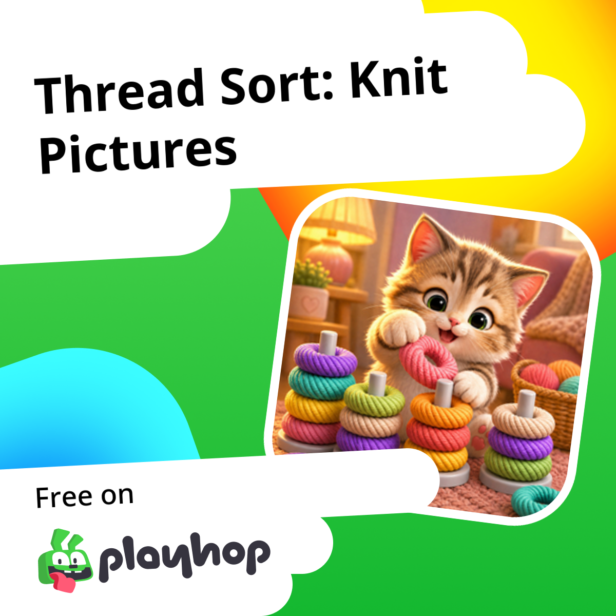 Thread Sort: Knit Pictures: Play Online For Free On Playhop