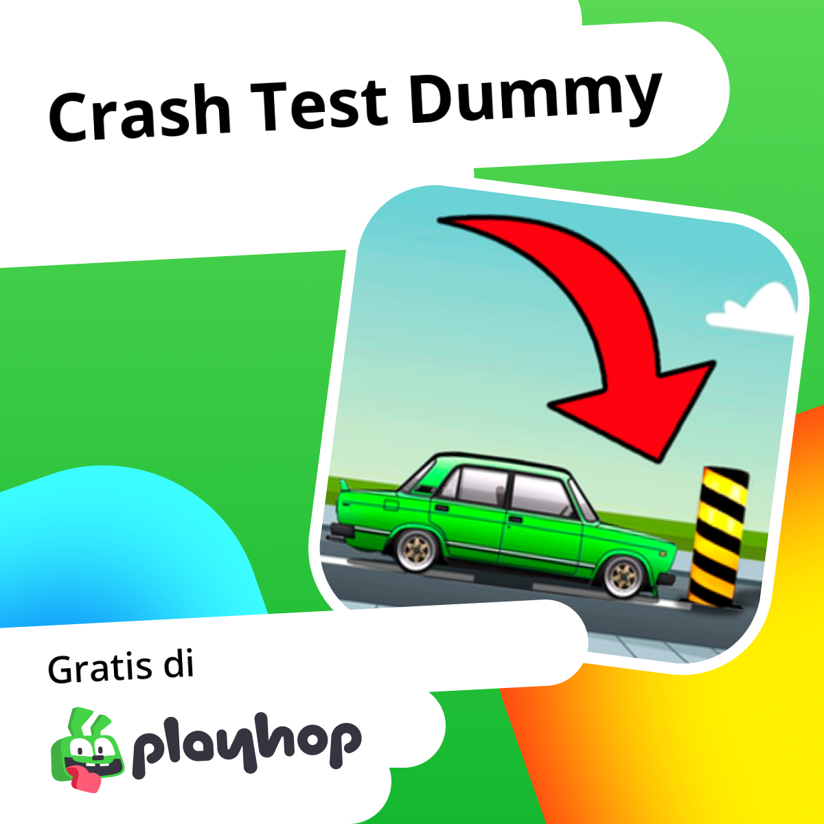 Crash Test Dummy: Main Gratis Online di Playhop