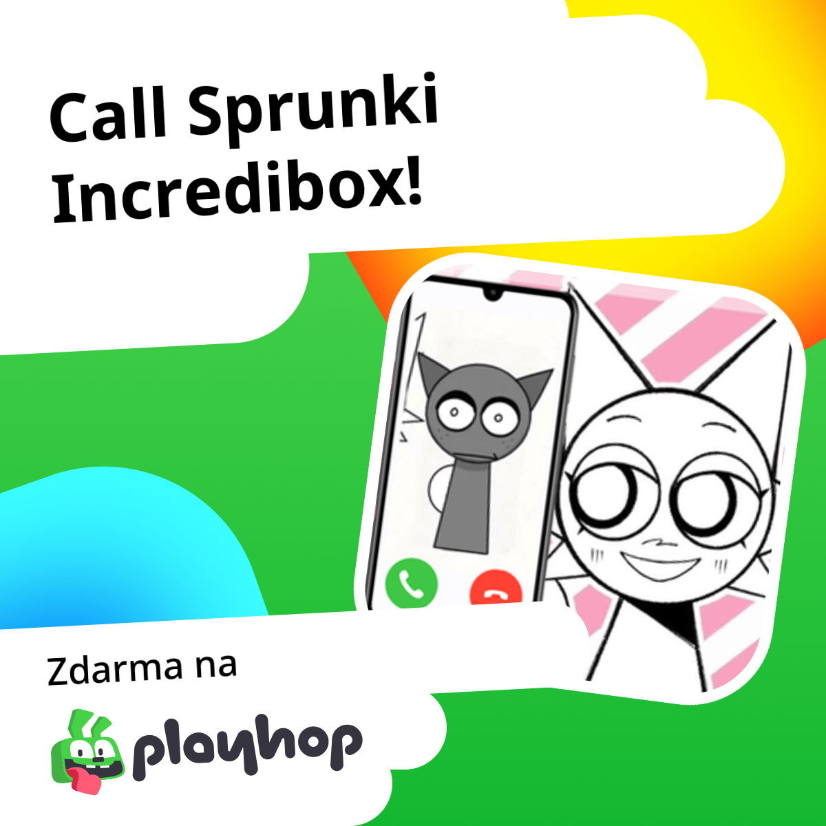 Call Sprunki Incredibox! (od Ovosch gejms): Hrajte online zdarma na Playhop