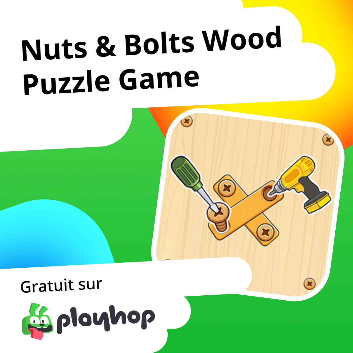 Nuts & Bolts Wood Puzzle Game (par Fennec Labs): Jouez En Ligne Gratuitement Sur Playhop