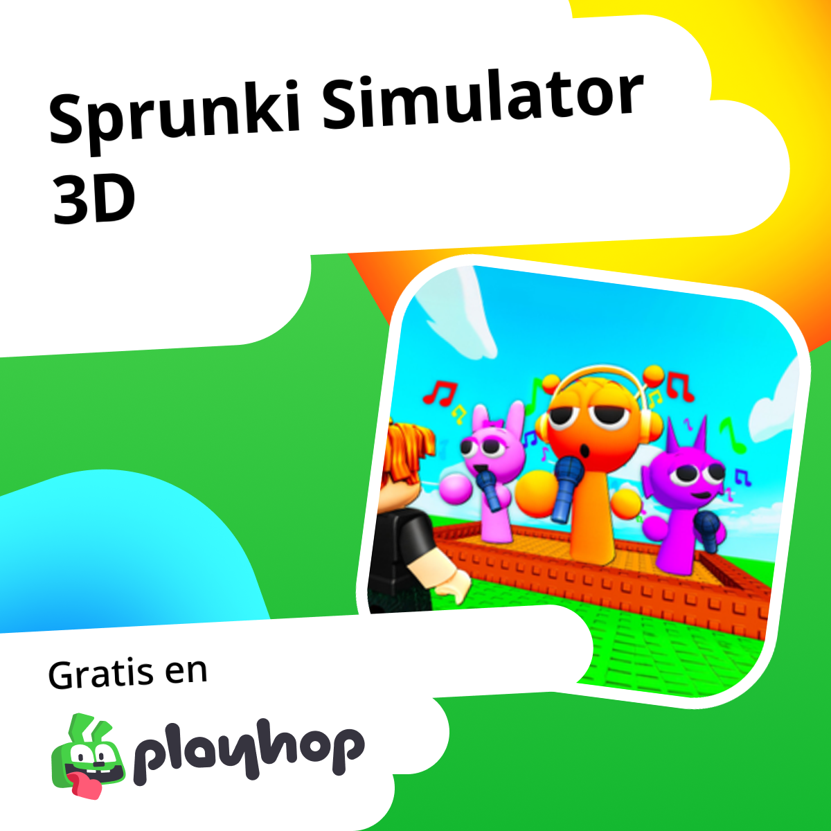 Sprunki Simulator 3D (per CoolStyle): Juega Gratis Online en Playhop