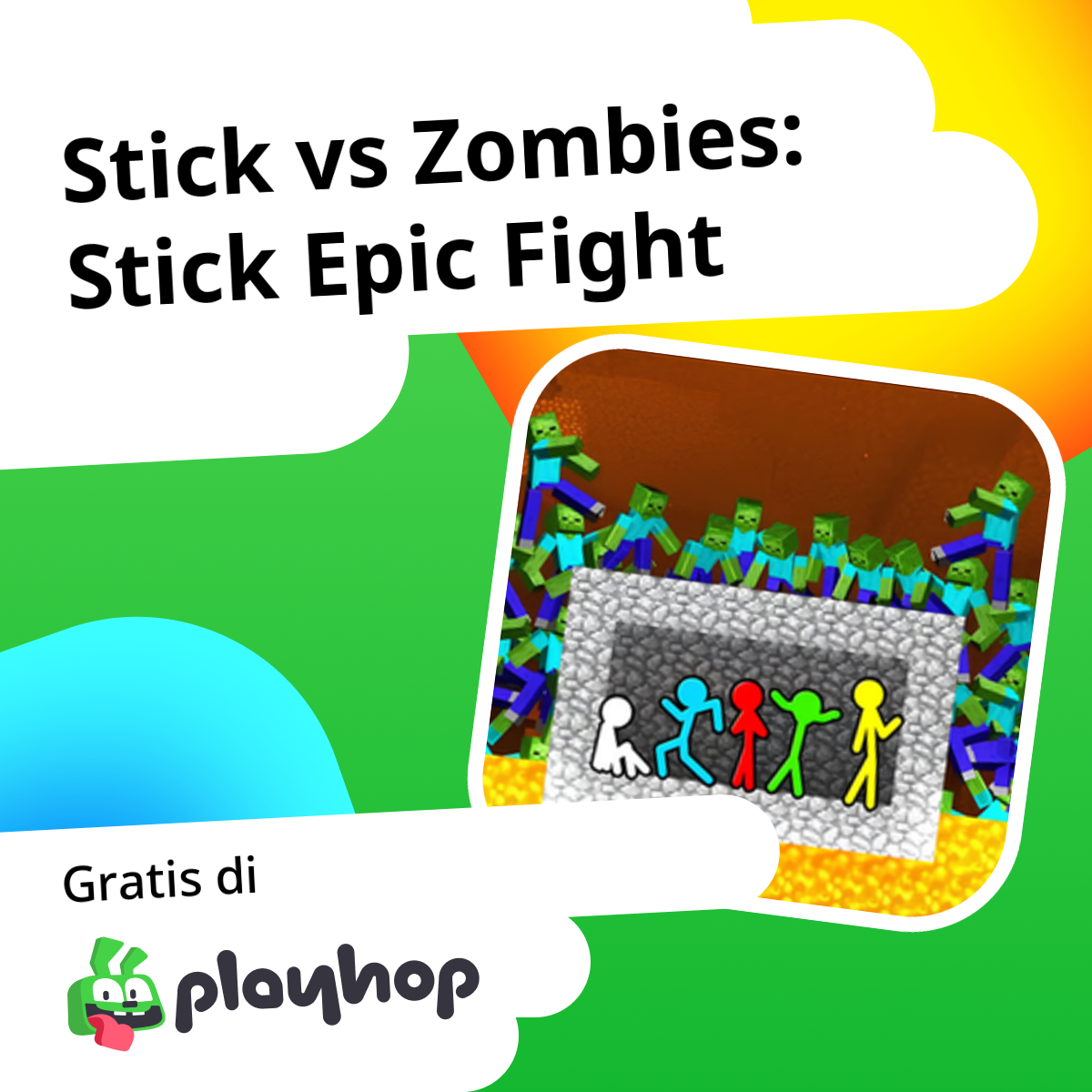 Stick vs Zombies: Stick Epic Fight (oleh New Generation Games): Mainkan ...