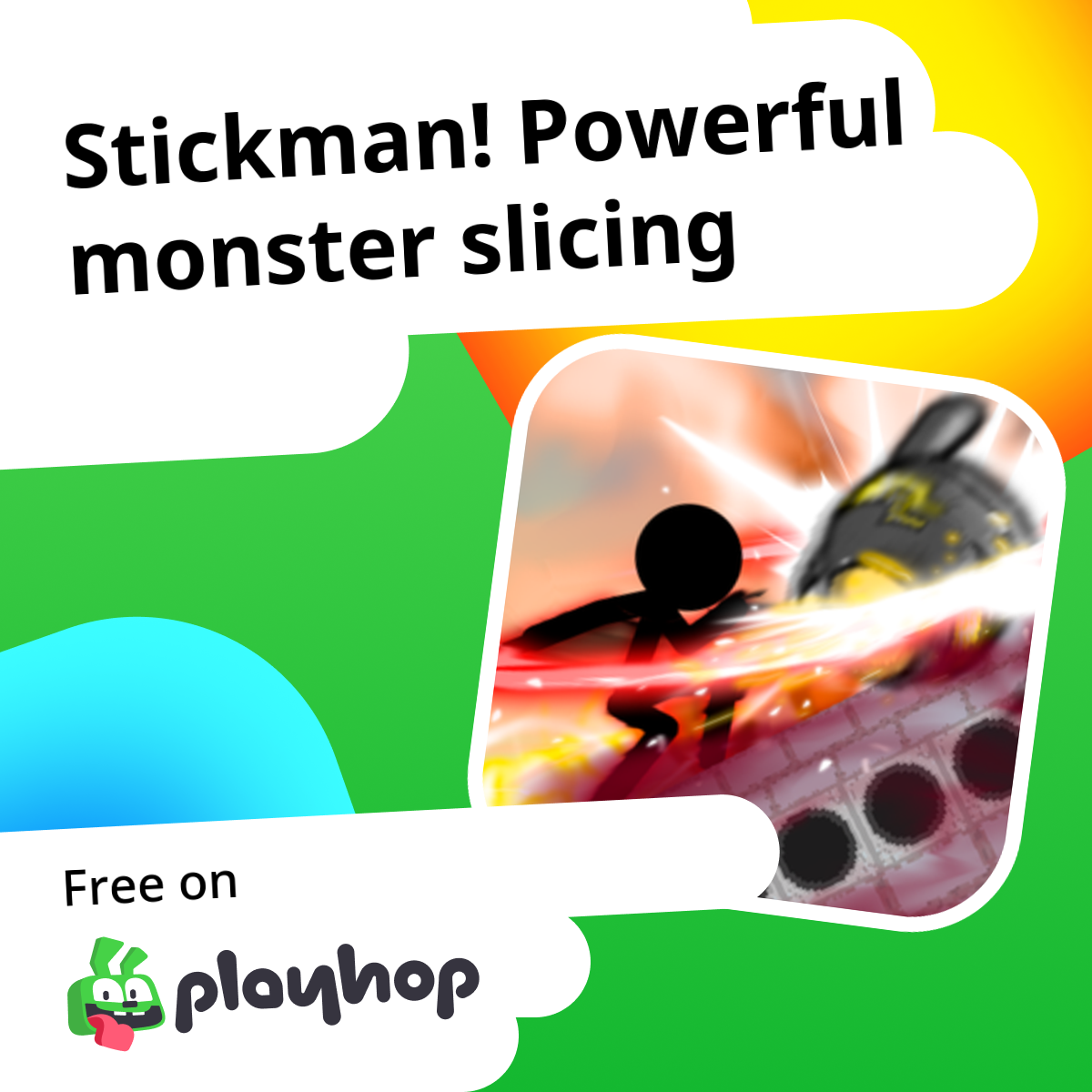 Stickman! Powerful monster slicing (by Lina Shelly): Play Online For ...