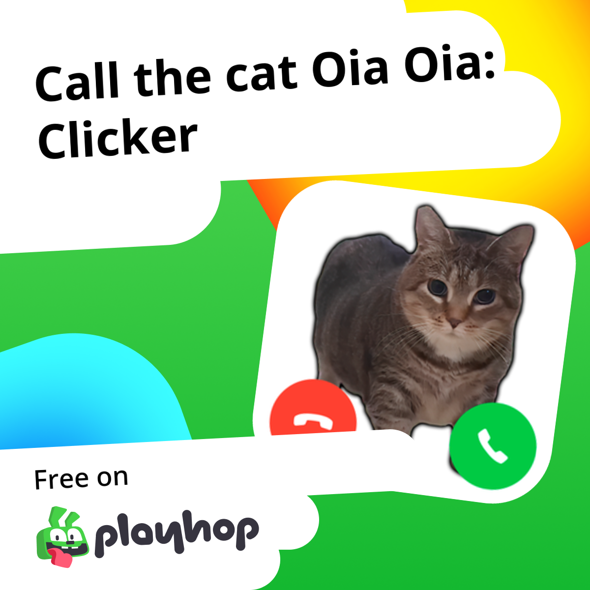 Call the cat Oia Oia: Clicker (by BaBylON): Play Online For Free On Playhop