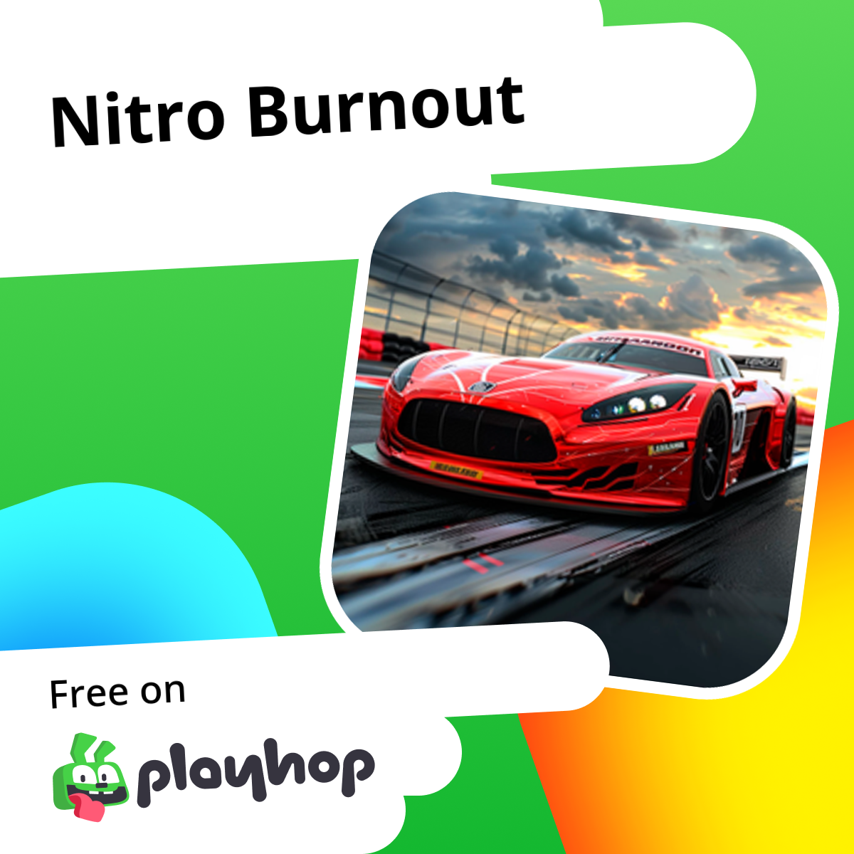Nitro Burnout (توسط GamePush): بازی آنلاین به صورت رایگان در Playhop