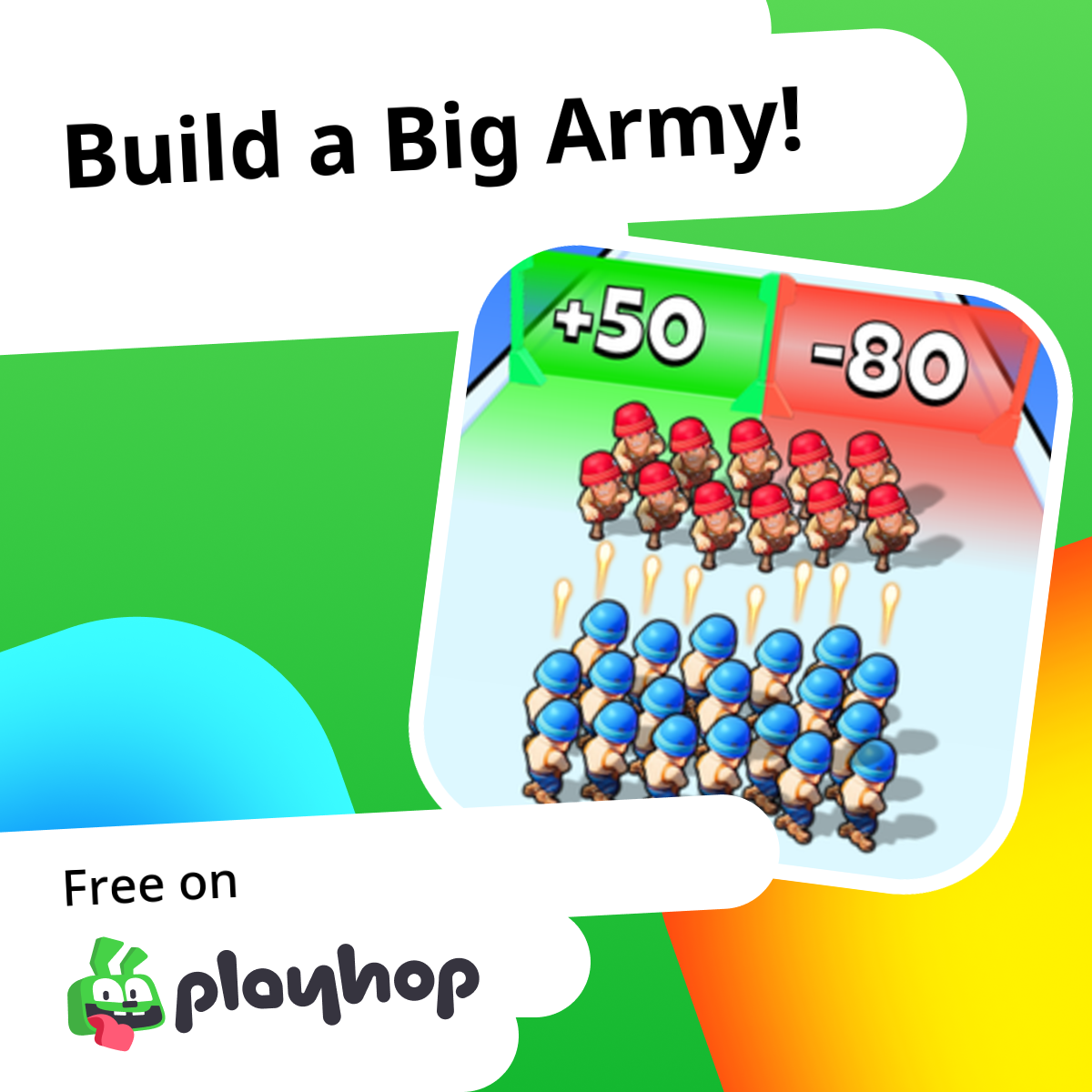 Build a Big Army! (by KINETIC CRIME Games): Play Online For Free On Playhop